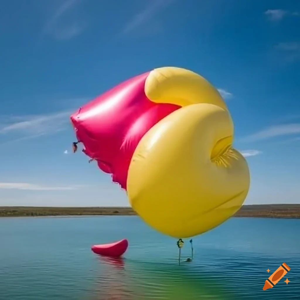 Giant helium inflatable on Craiyon