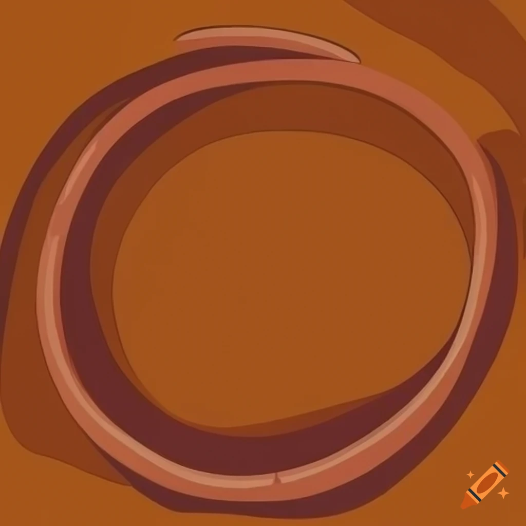 Brown background in cartoon style on Craiyon