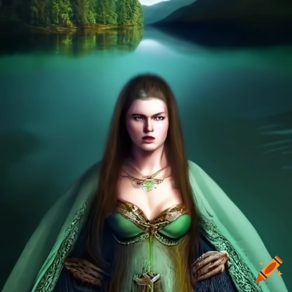 Norse or celtic woman in hyper-realistic extreme detail on Craiyon