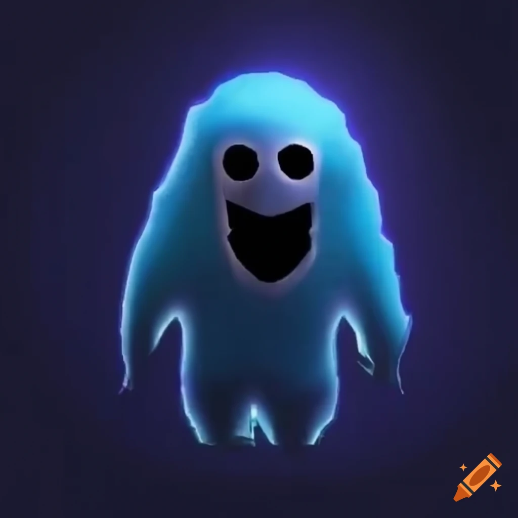 Roblox game thumbnail ghost on Craiyon