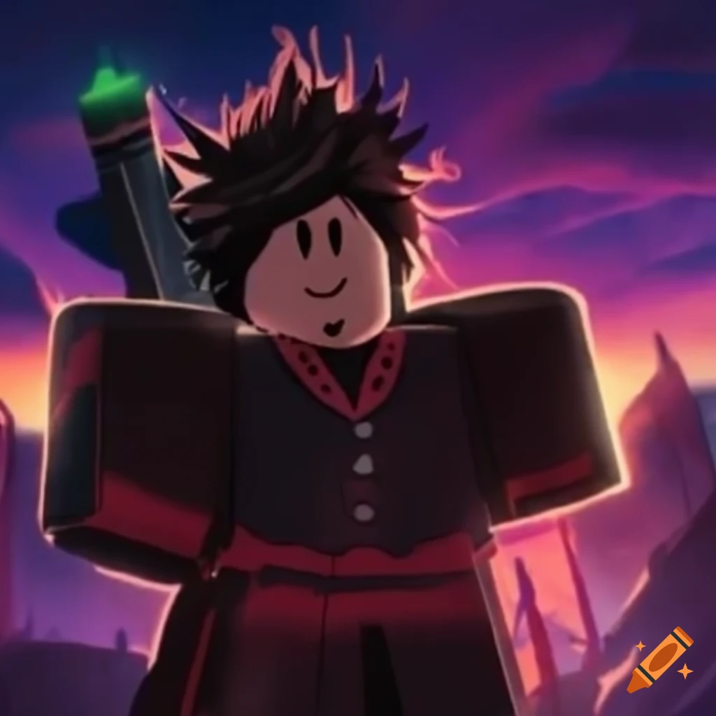Roblox anime thumbnail on Craiyon