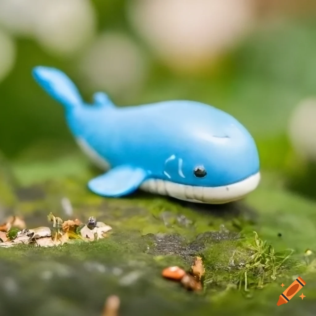 Ultra tiny whale in a miniature diorama on Craiyon