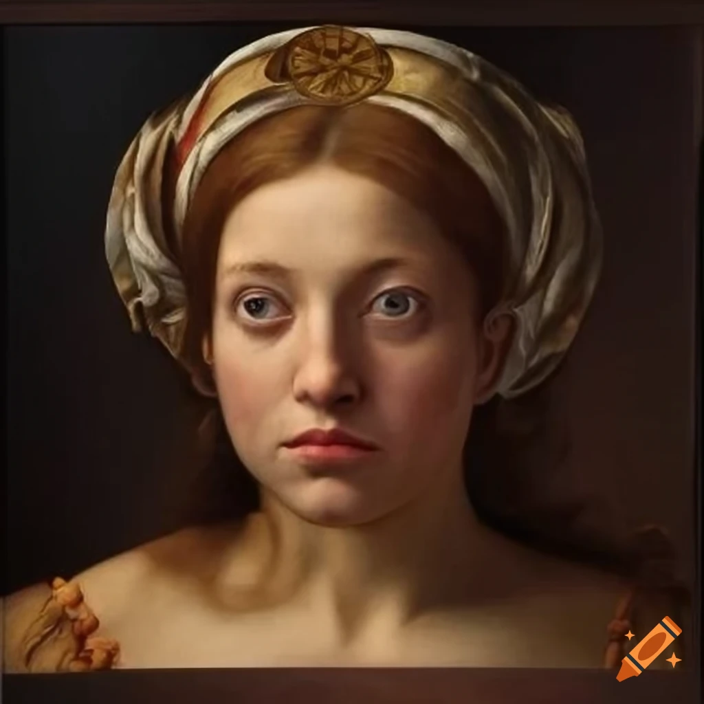 Renaissance-inspired hyper-realistic full body closeup art on Craiyon