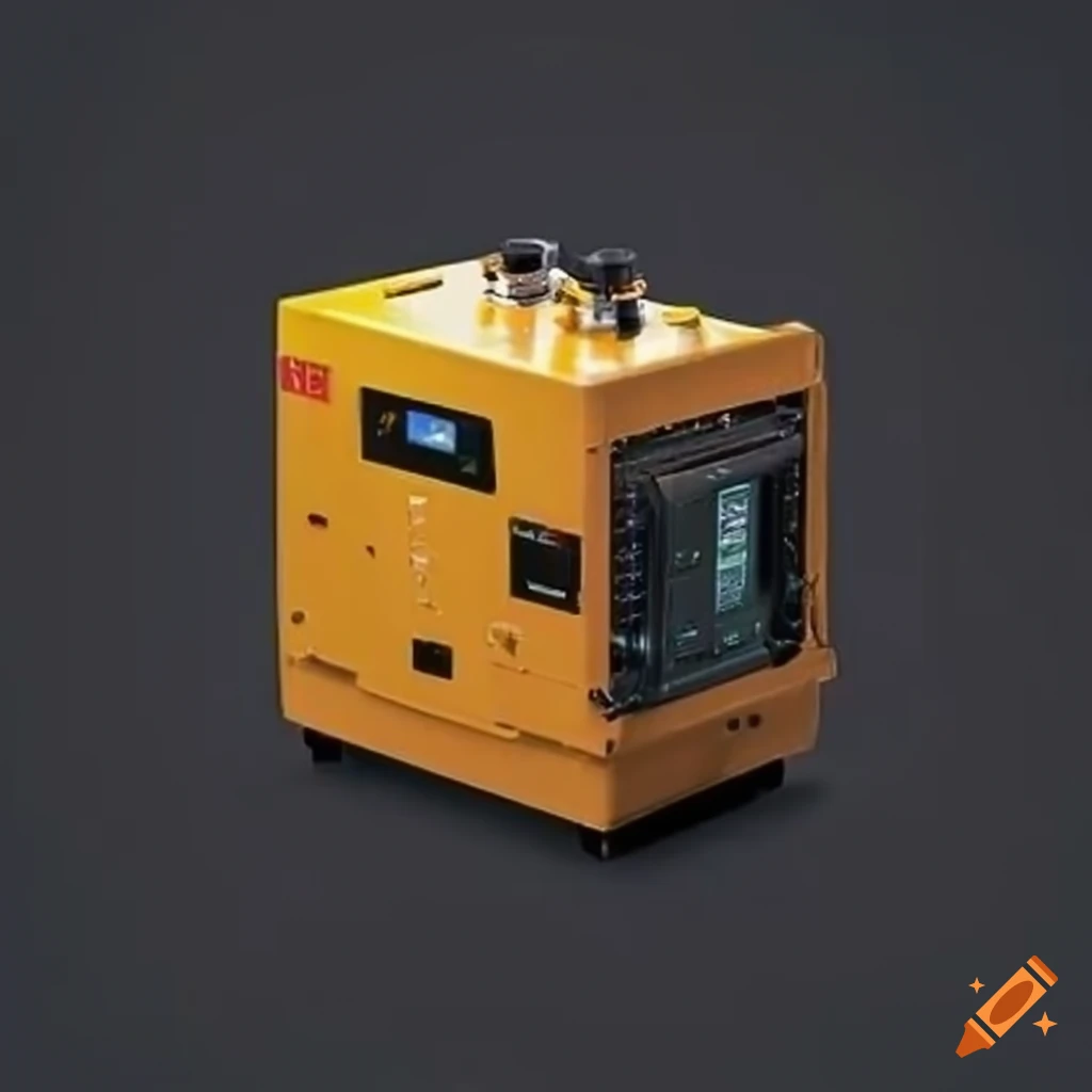 Diesel electric generator on Craiyon