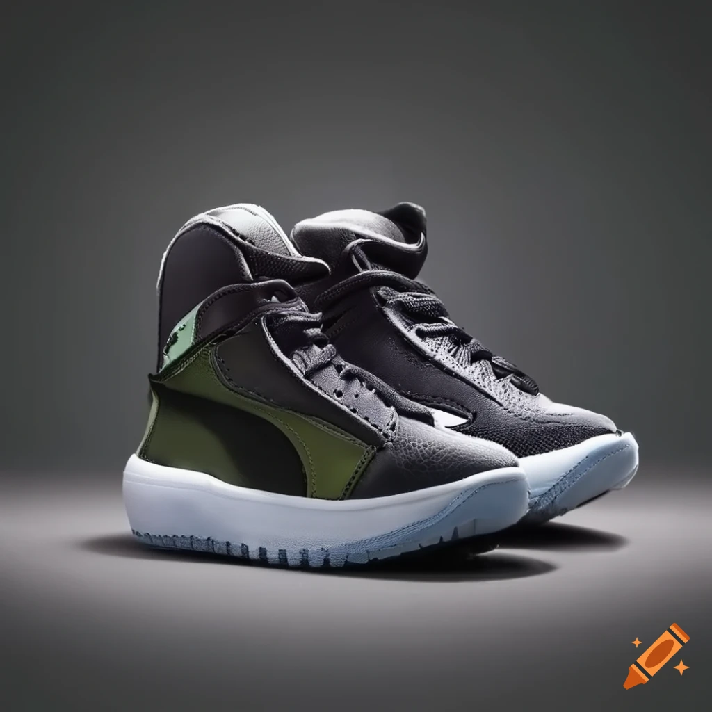 Puma mid forme experiment shoe on Craiyon