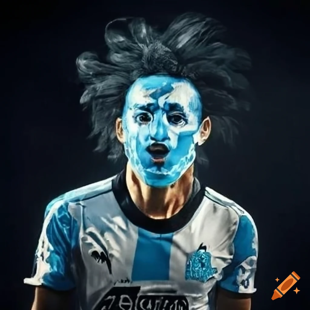 Un supporter of the om on Craiyon