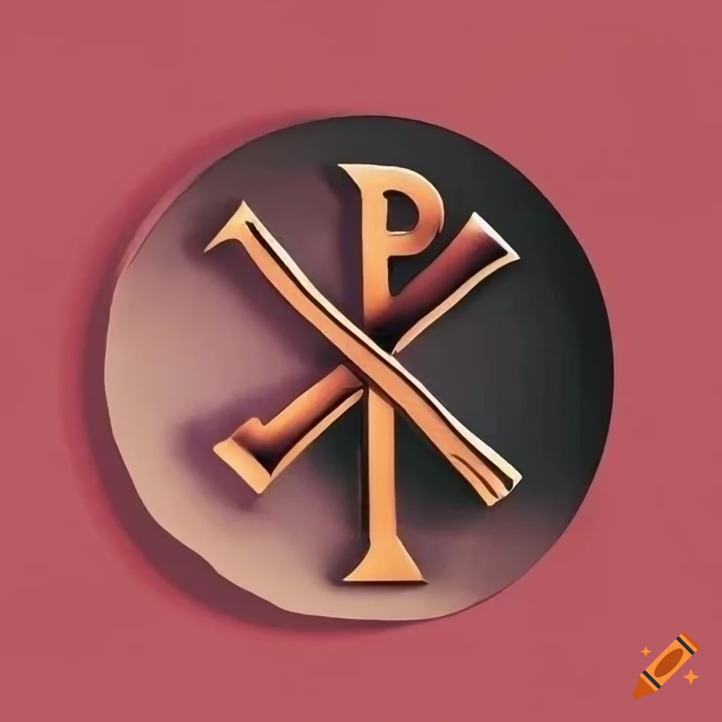 Streetwear style chi rho symbol on Craiyon