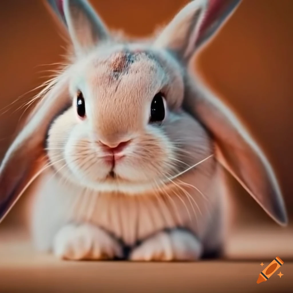 Cute cool bunny on Craiyon