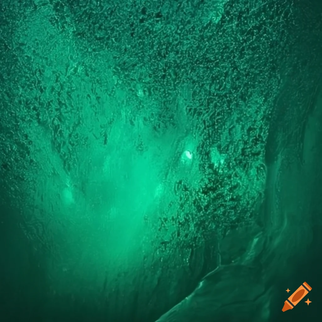 Shiny emerald texture on Craiyon