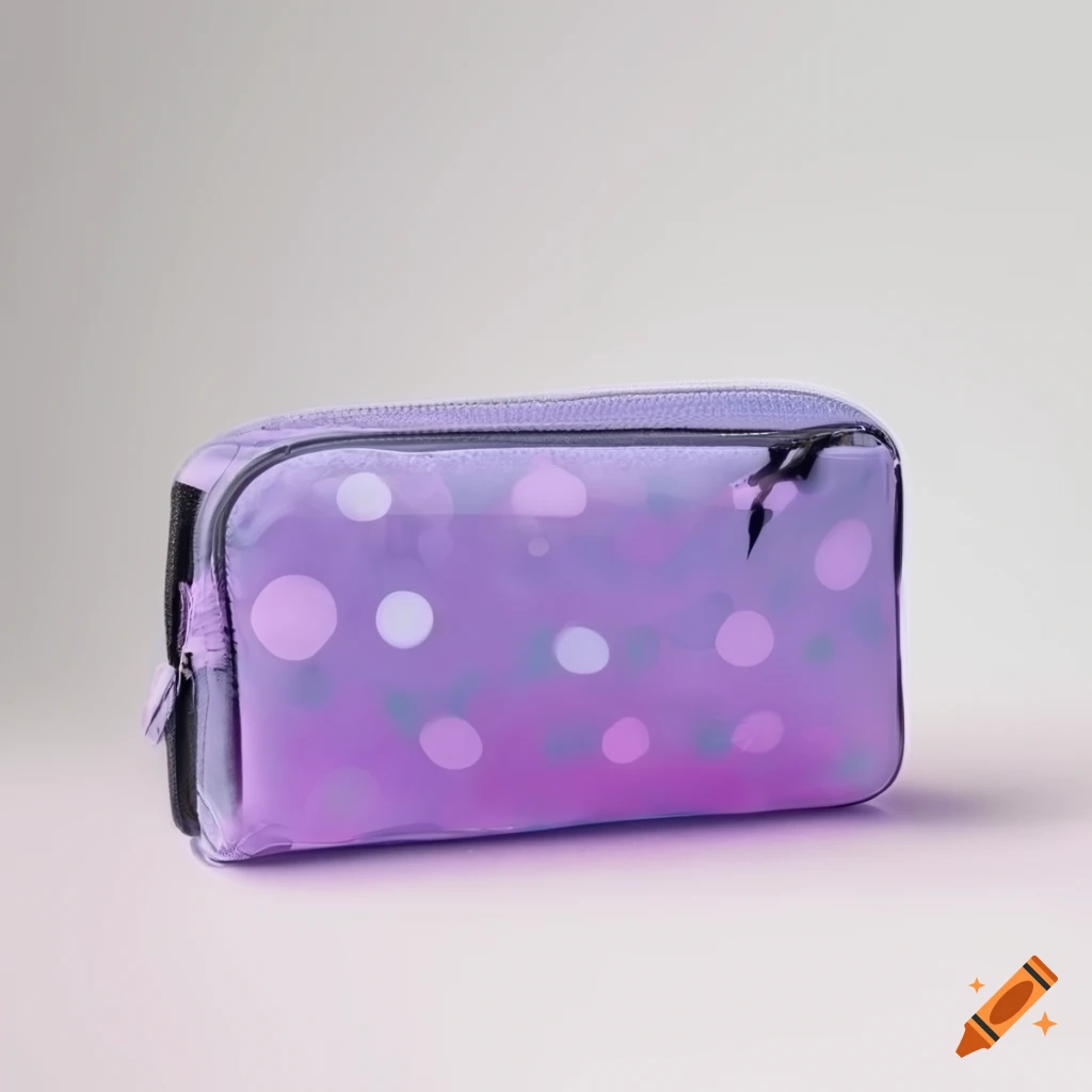 Clear pencil case for printing without colors on Craiyon