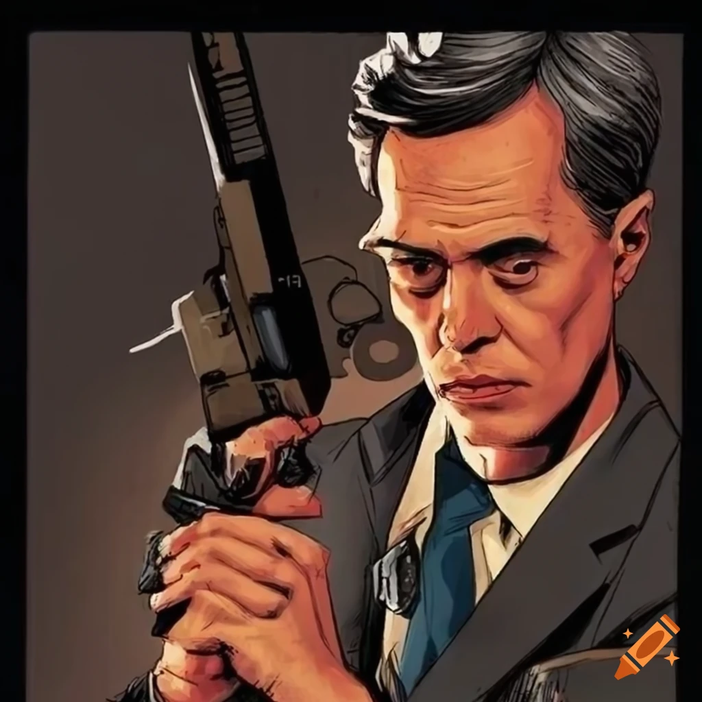 Stunning graphic novel illustration with a noir inspired new year theme ...