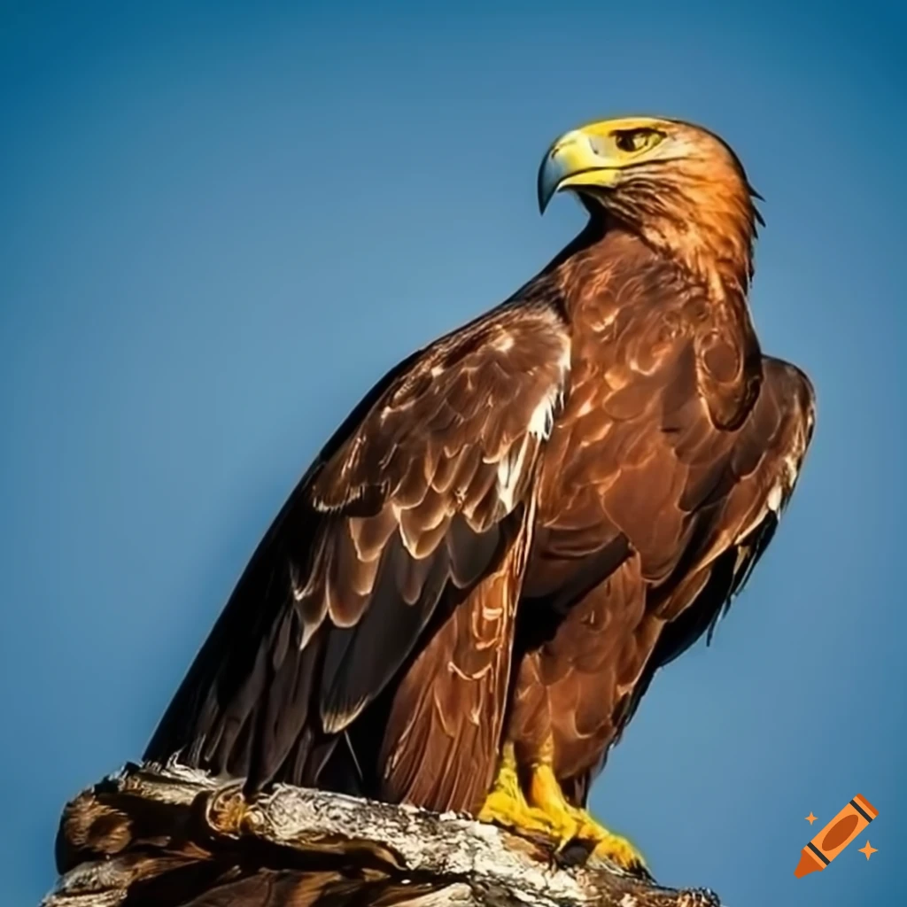 Eagles images created on Craiyon