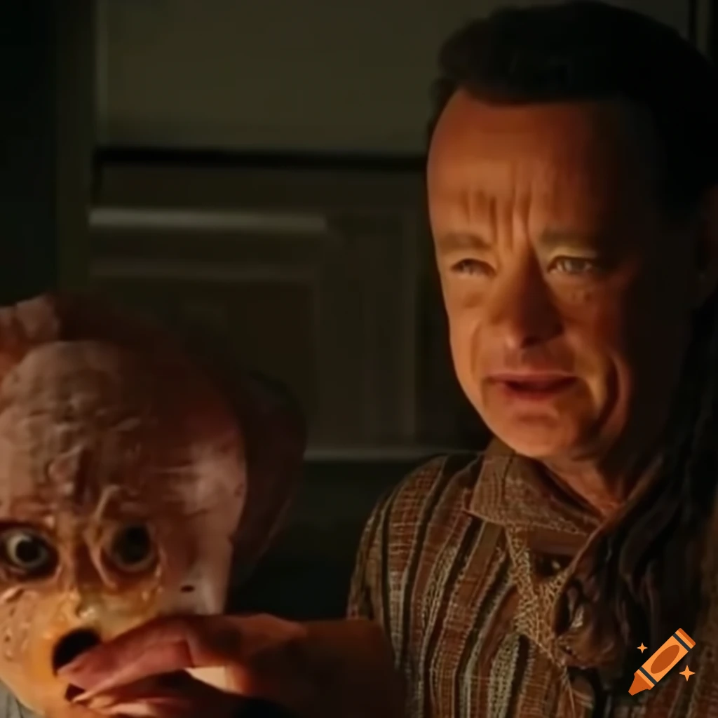 Reanimated bagel chasing person in horror film style on Craiyon