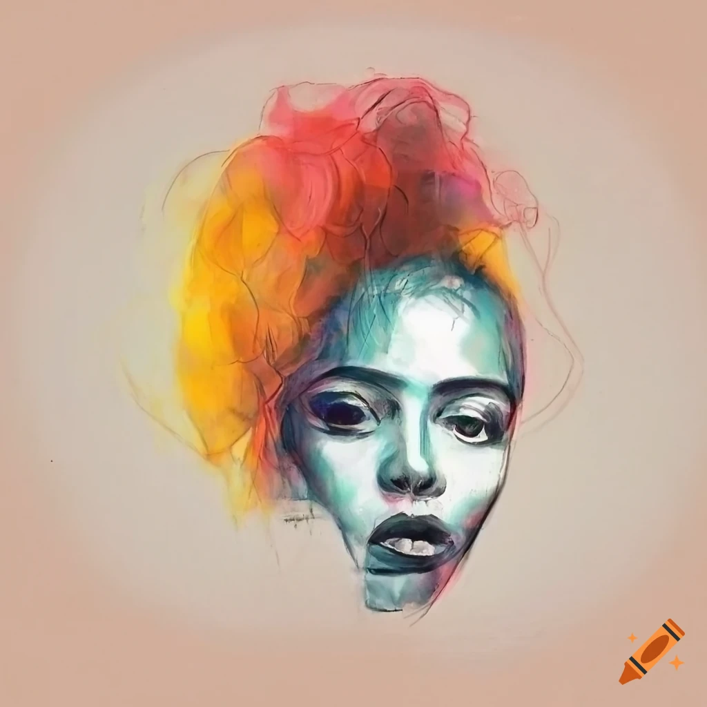 Mid century modern art on Craiyon