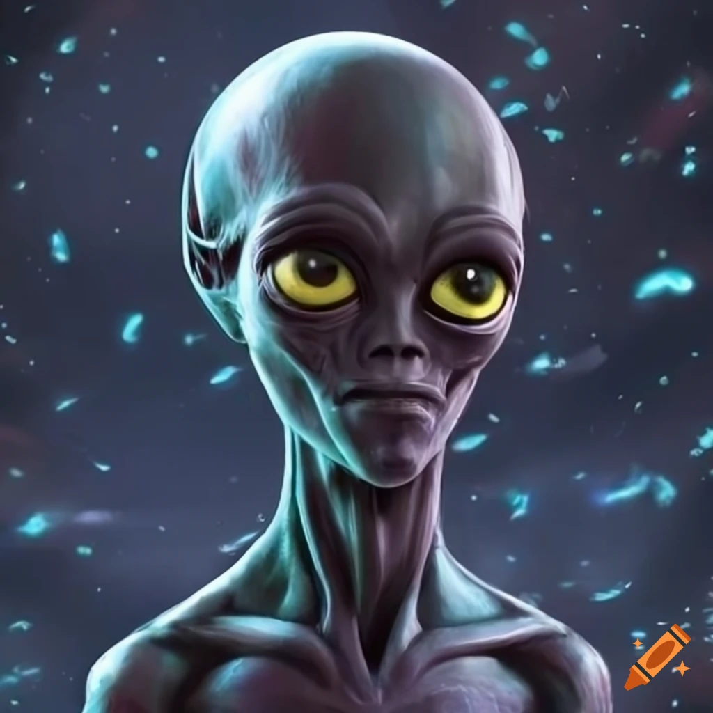 Nice alien on Craiyon