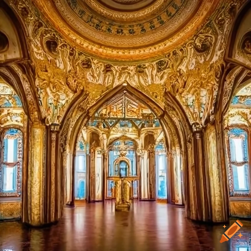 Traditional crimean tatar architecture royal palace on Craiyon