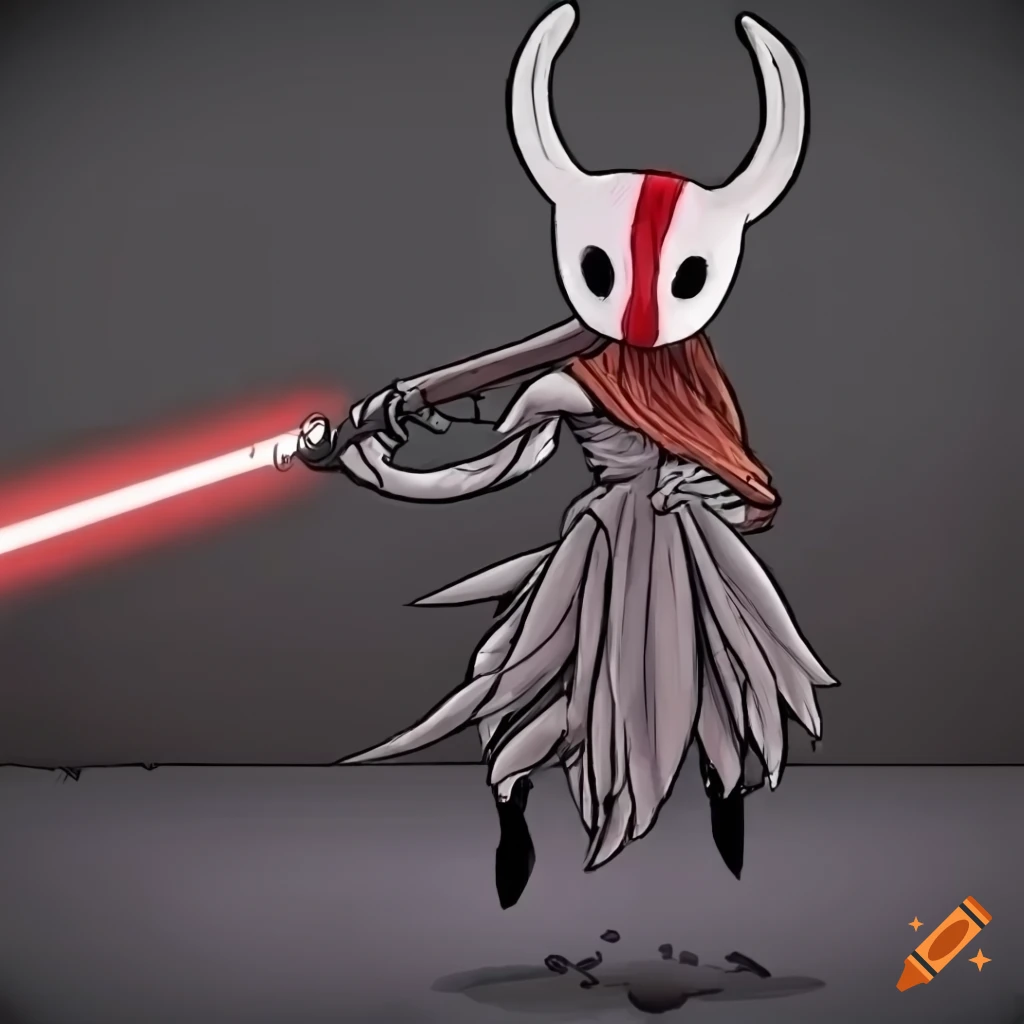 Hollow knight as sith kratos on Craiyon