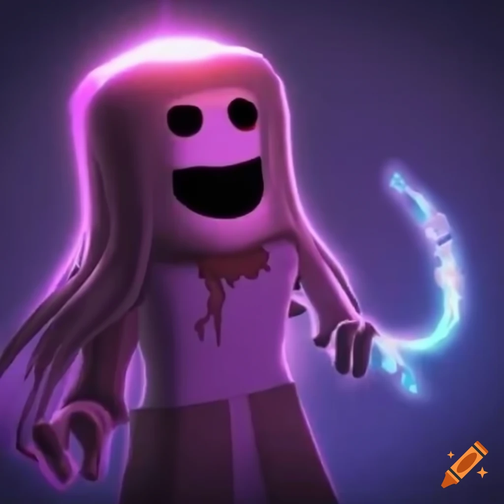 Roblox ghost thumbnail on Craiyon