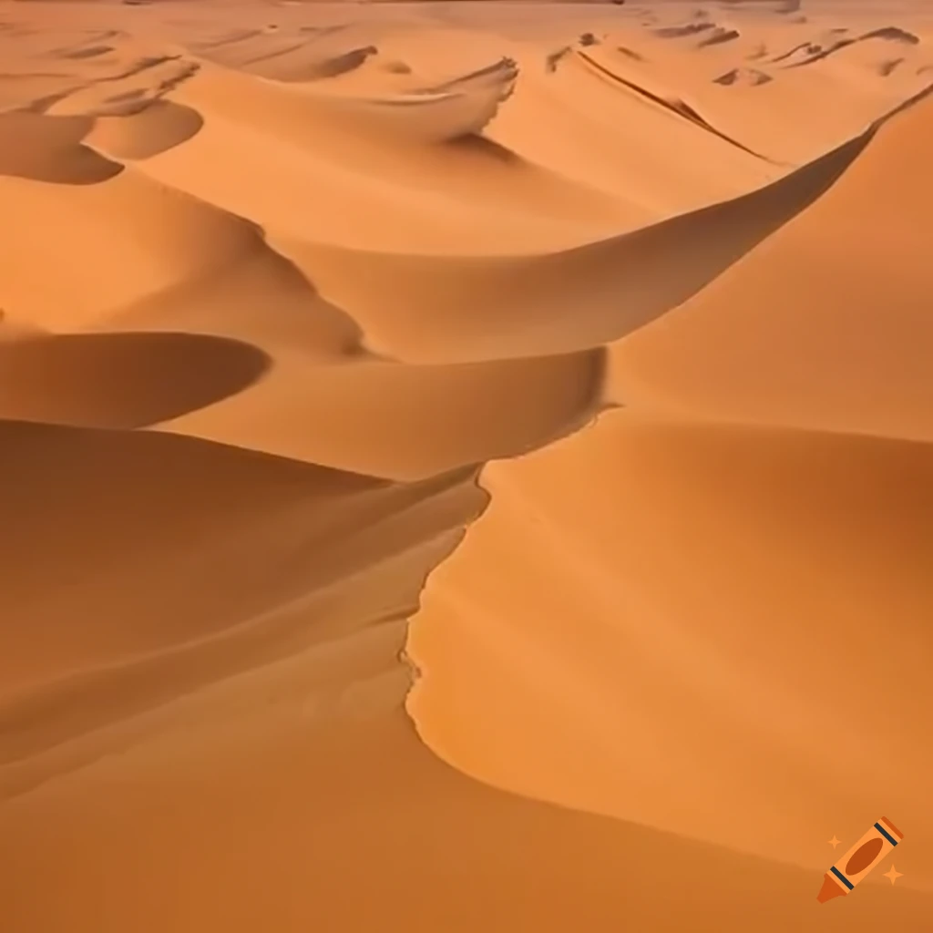 Central china desert landscape on Craiyon