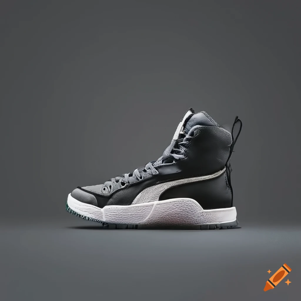 Puma mid-form experimental shoe on Craiyon