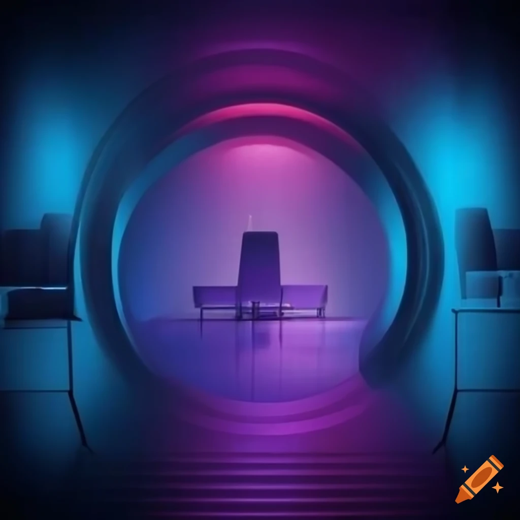 Interview background on Craiyon