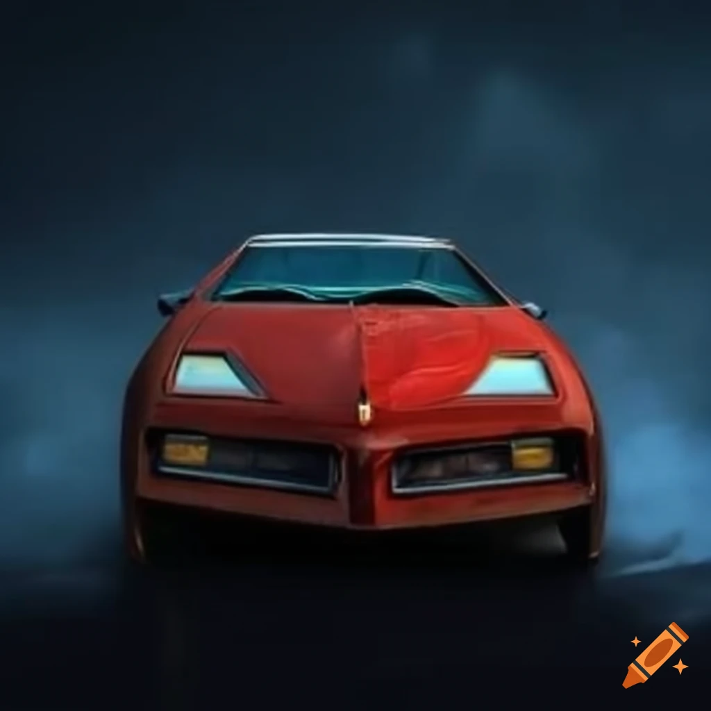 Salvador dali pontiac fiero on Craiyon