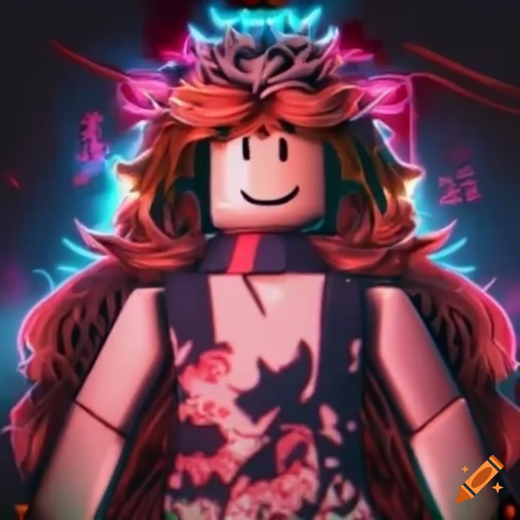 Roblox anime japanese text thumbnail on Craiyon