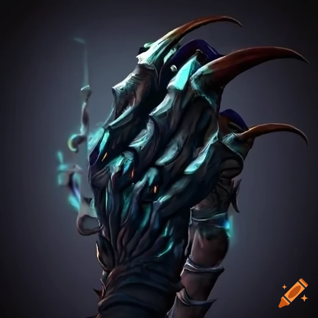 Dark and twisted transformation of a right hand into a foreboding black ...