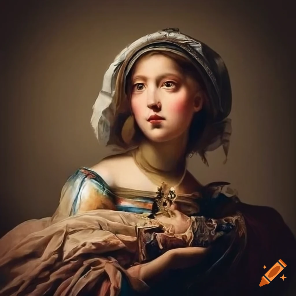 Renaissance-style painting as a 2018 photograph on Craiyon