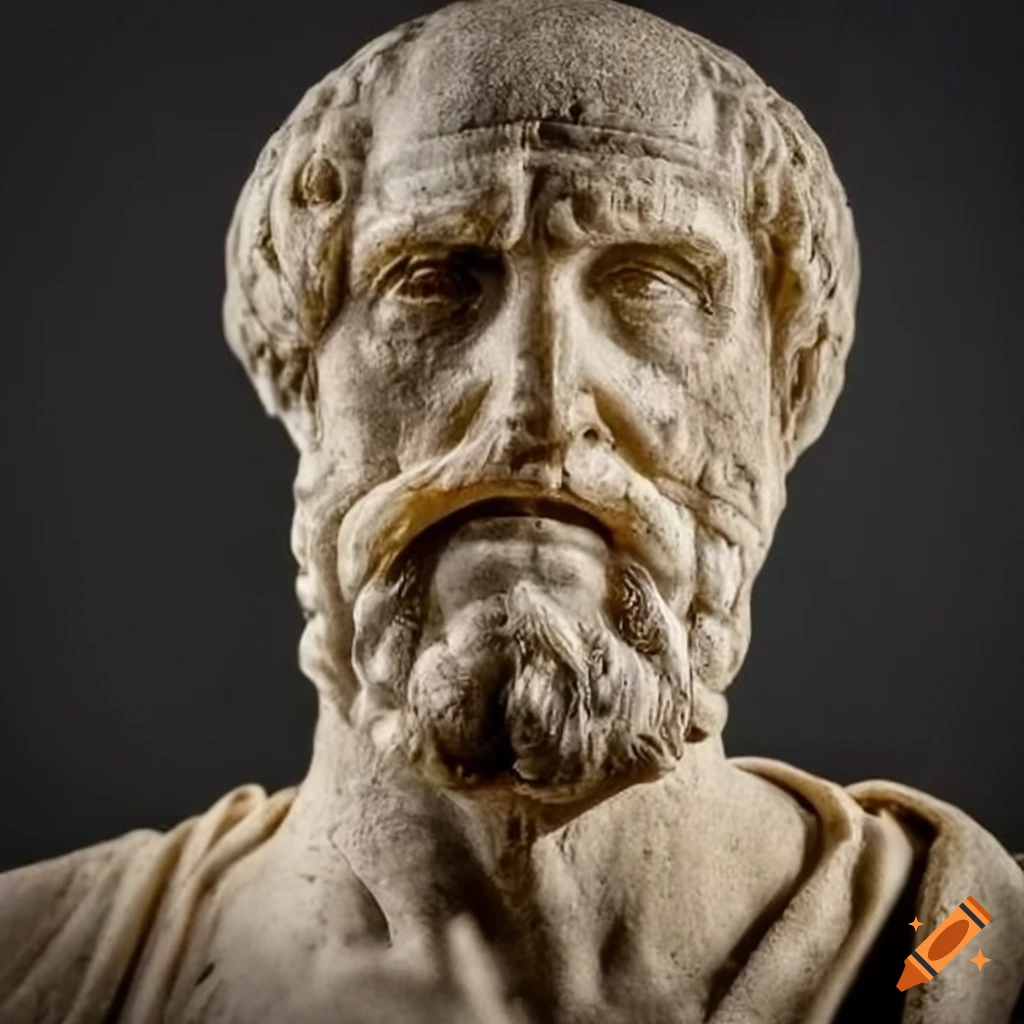 Portrait of the ancient philosopher cleobulus on Craiyon