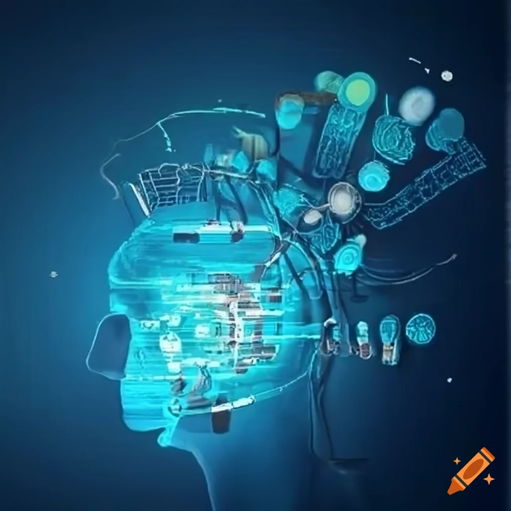 Illustration representing integration of ehr data, outpatient rpm data, wearables data, lab data ...