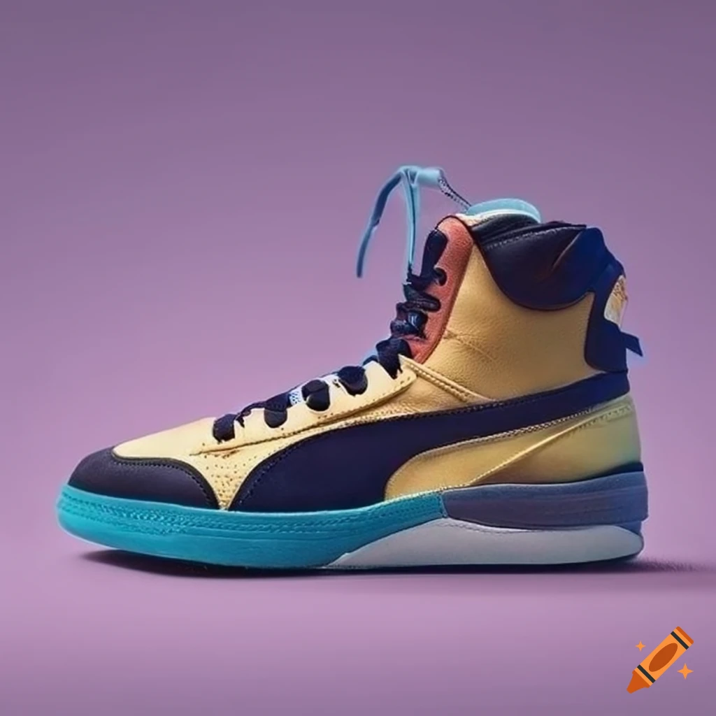 Puma mid design 80s on Craiyon