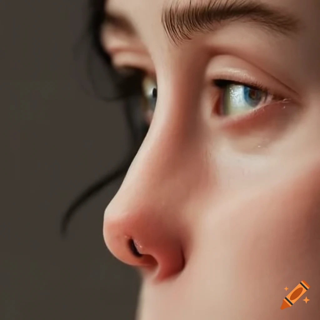 Unusual nose with 8 nostrils on Craiyon