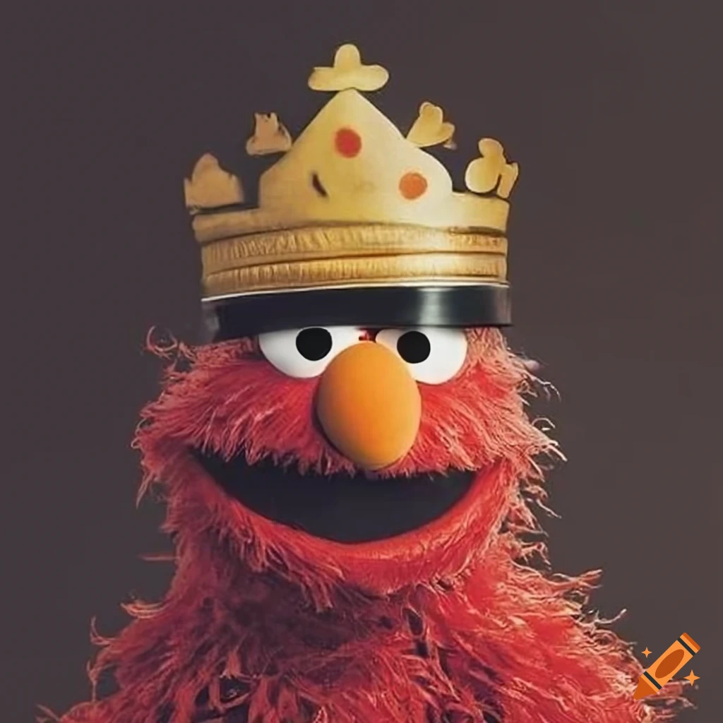 Album cover with Kaiser Wilhelm II and King Elmo of Sesame Street on ...