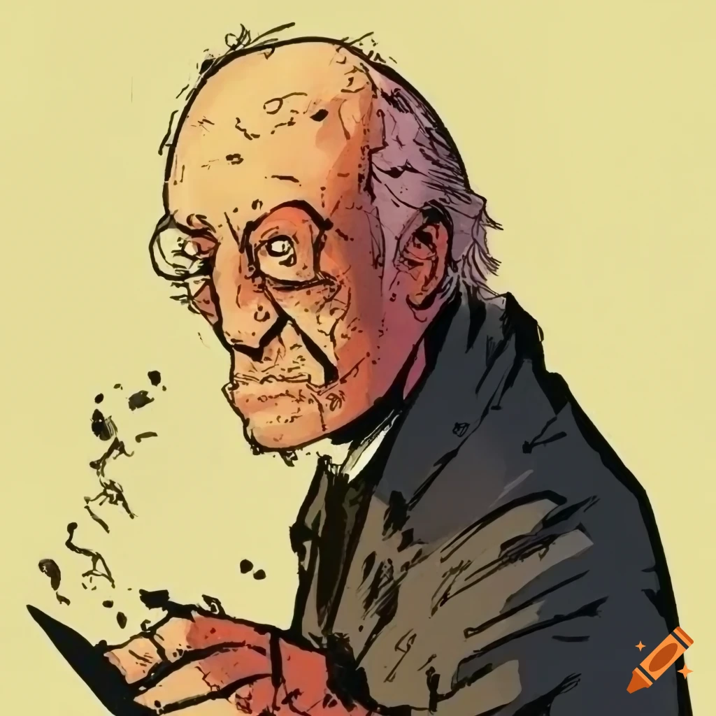 Comic in the style of hugo pratt on Craiyon