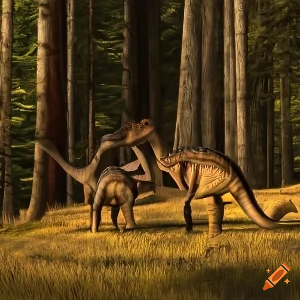 Scientifically accurate Hadrosaurus dinosaurs in a British Columbia ...
