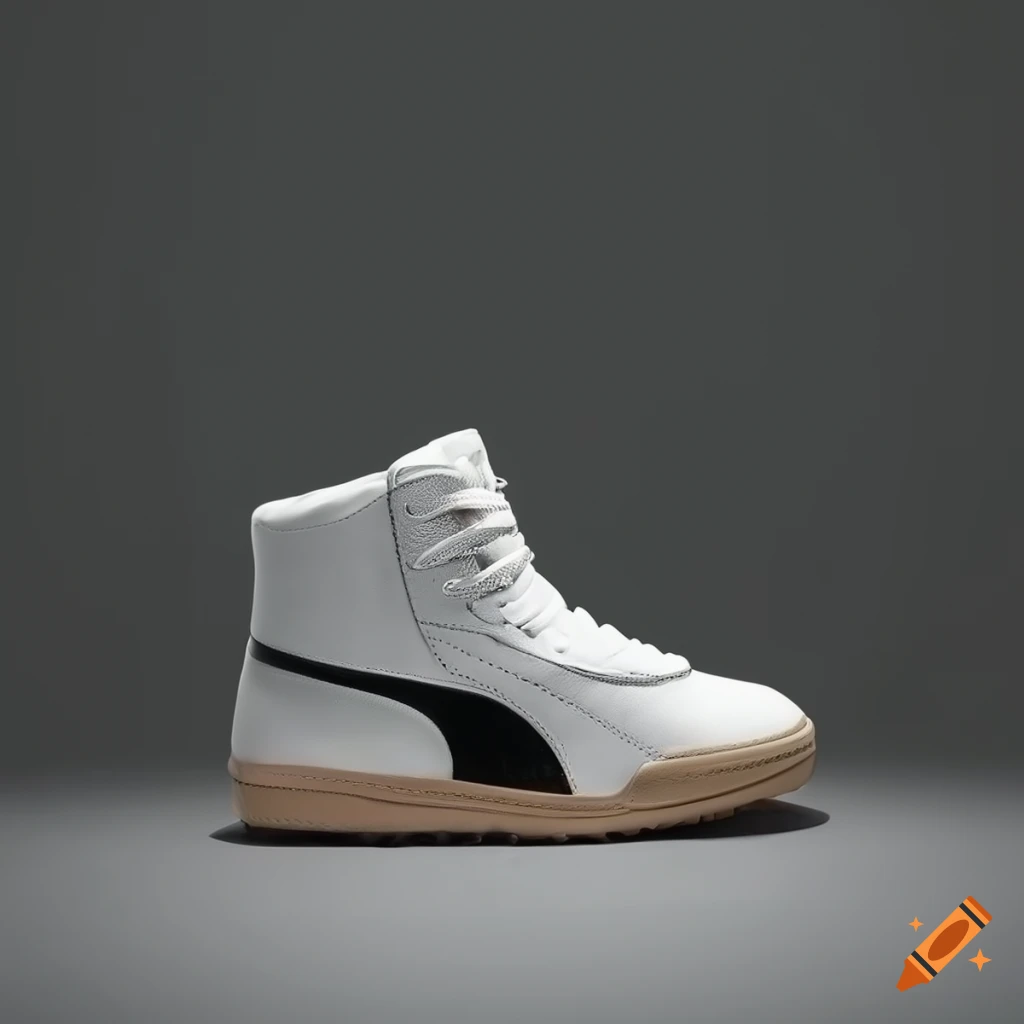 Puma mid model luxury design minimalist on Craiyon