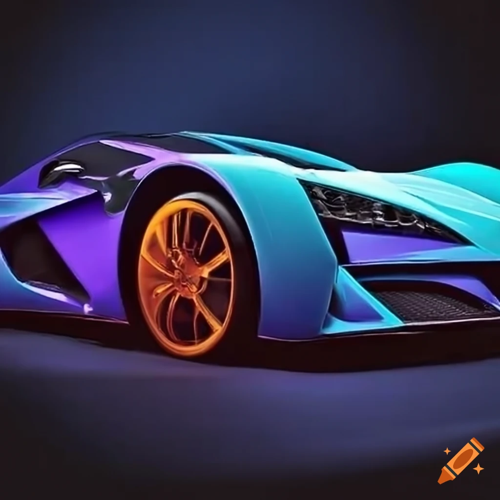 Super car on Craiyon