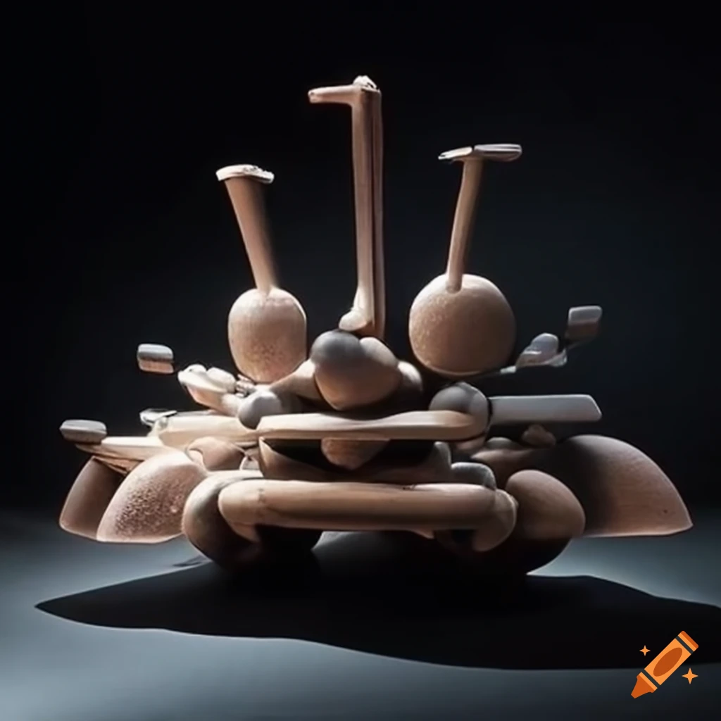 Hyperfuturistic sculpture by takis and pierre paulin inspired by mad ...