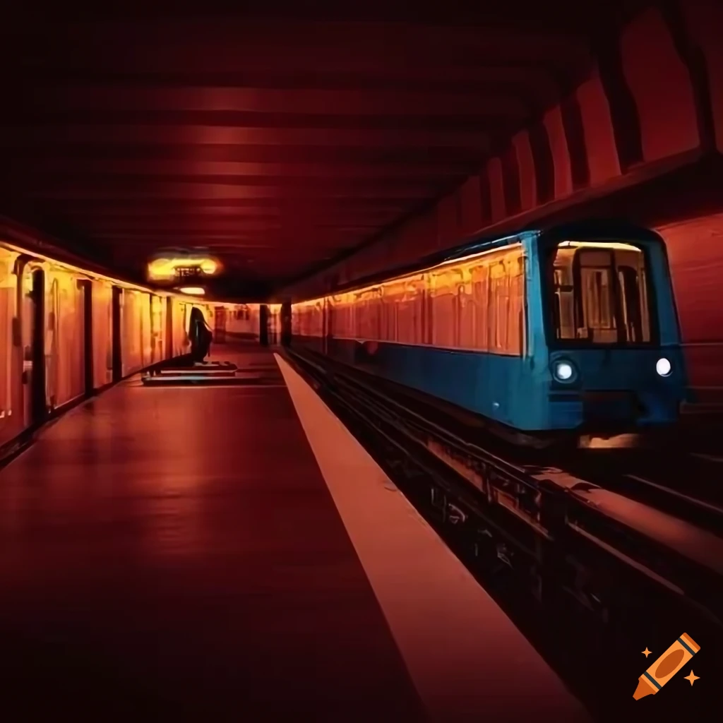 High-quality metro map created by dmitrij gluchovskij on Craiyon