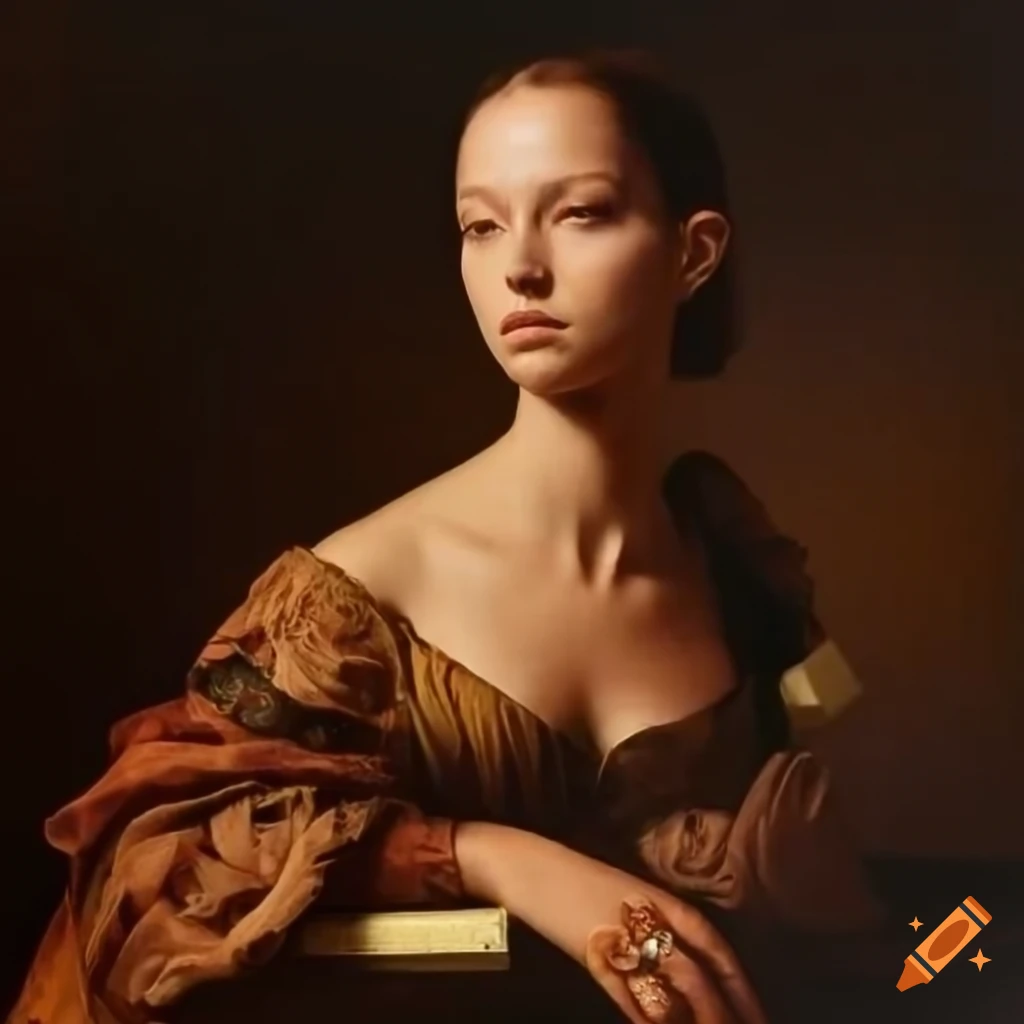 Renaissance-style painting as a 2018 photograph on Craiyon