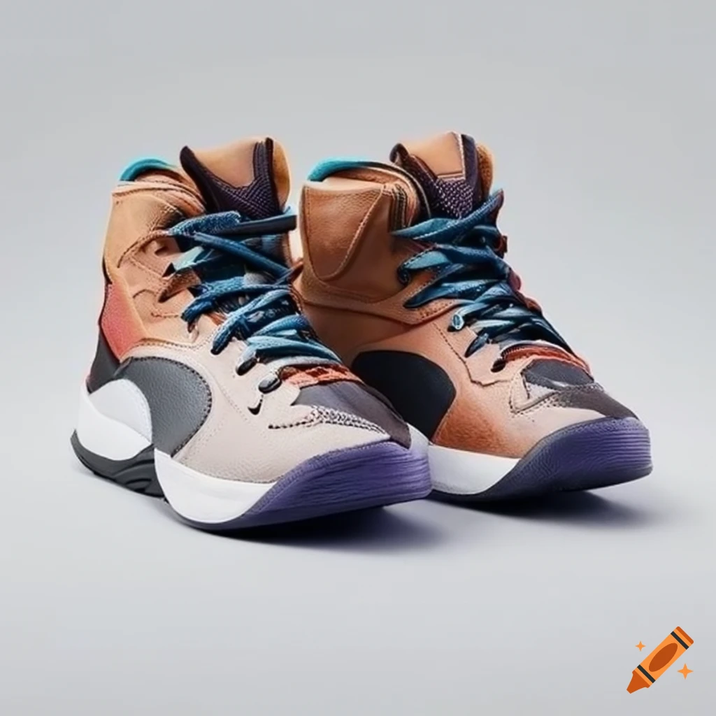 Puma mid modern design sneakers on Craiyon