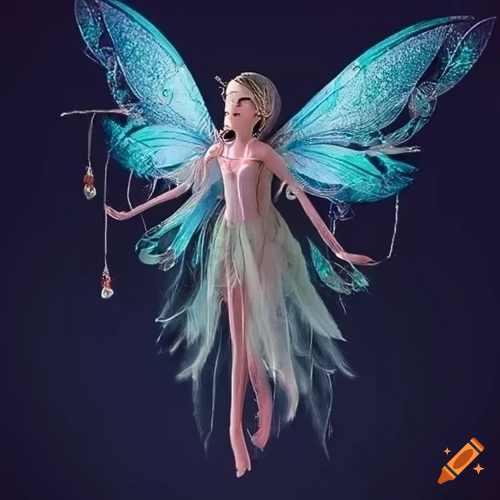 Dream catcher fairy artwork on Craiyon