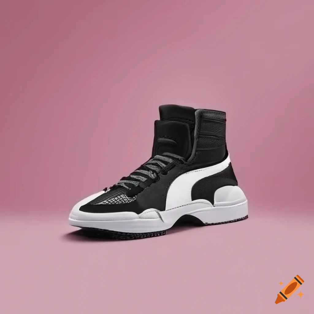 Puma mid luxury design triple logo on Craiyon