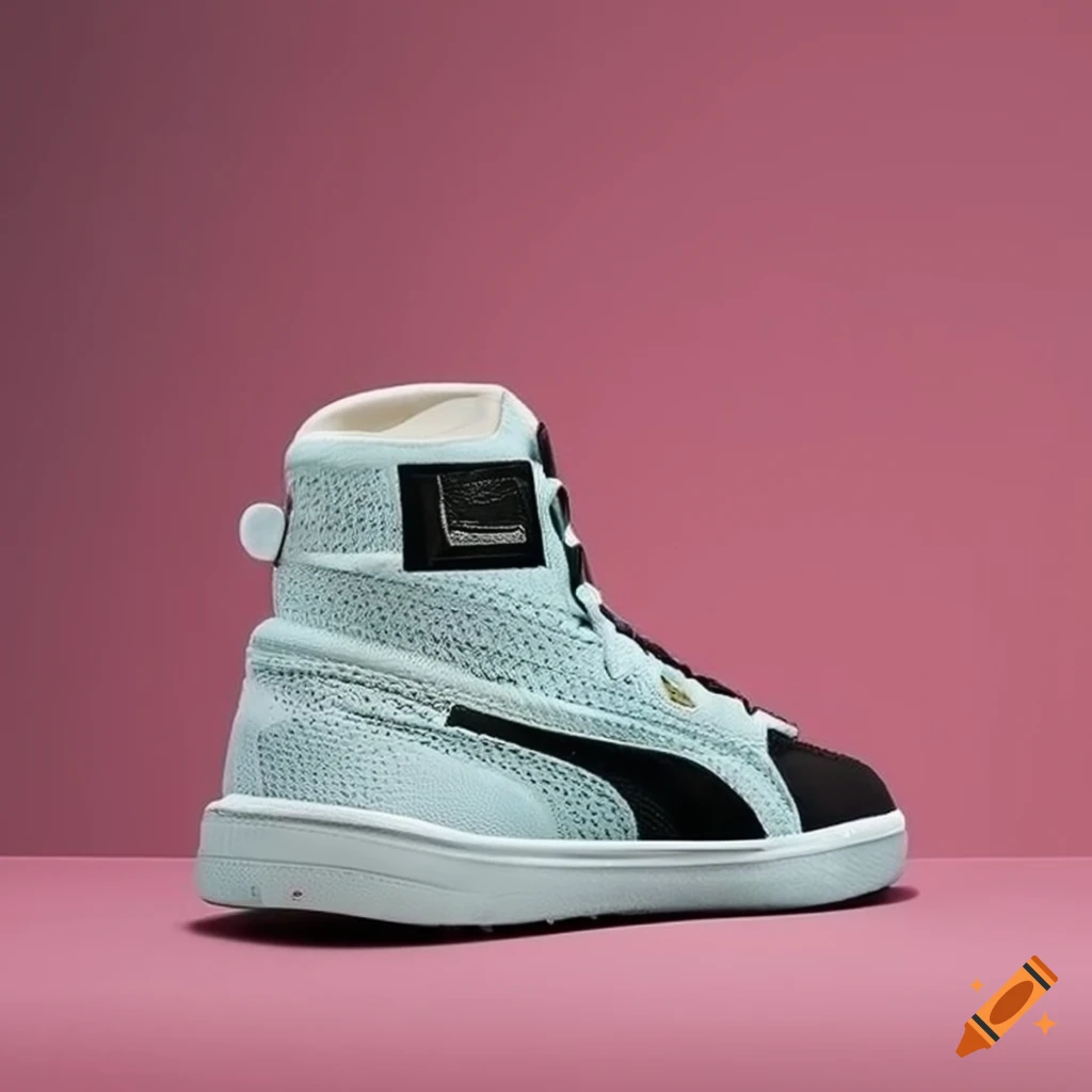 Puma mid model luxury design minimalist on Craiyon