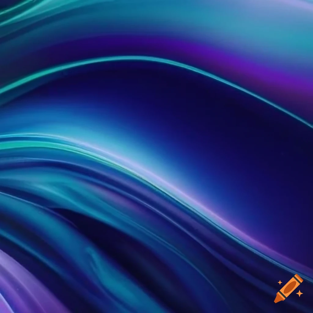 Abstract background in the colors #04b182, #7b61ff, and #ffffff on Craiyon