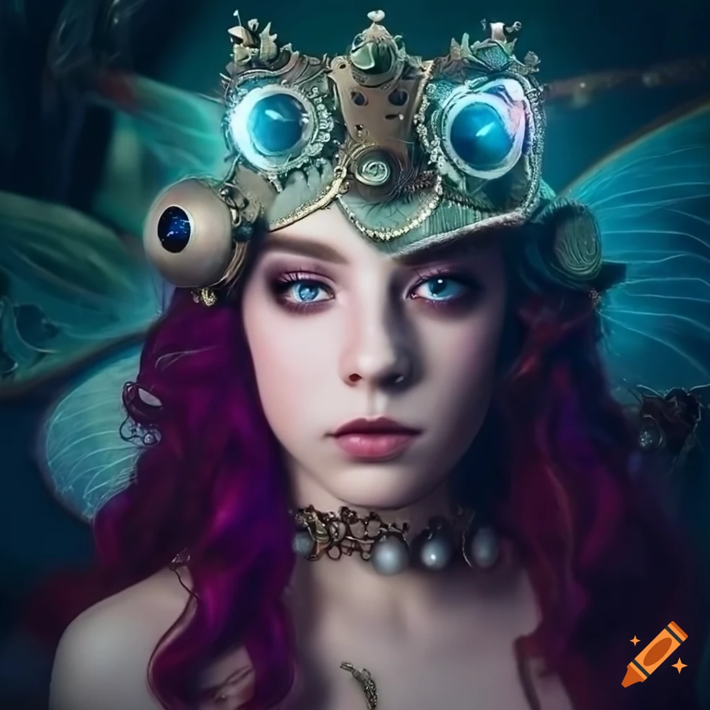 Crafting lady palutena's steampunk portrait: hyperrealistic photography ...