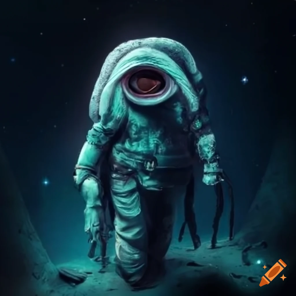 Space hobo on Craiyon