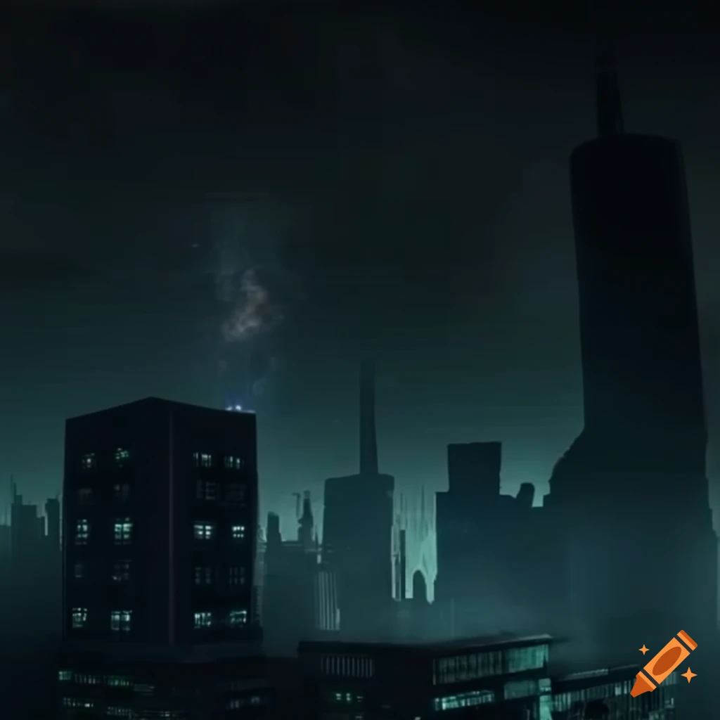 Step into the realm of biopunk cityscape 🌆🦠🤖, a hyper-realistic ...