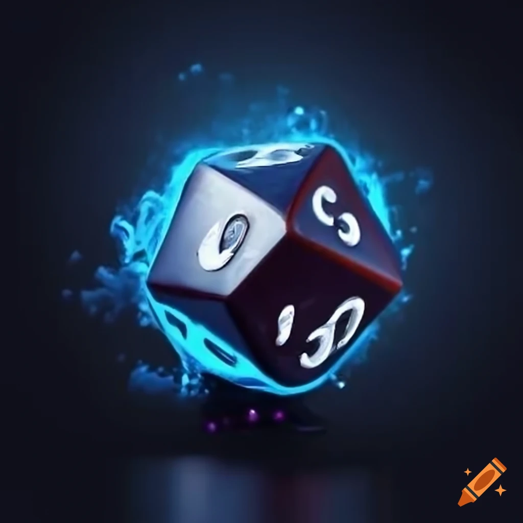 Exploding dice on Craiyon